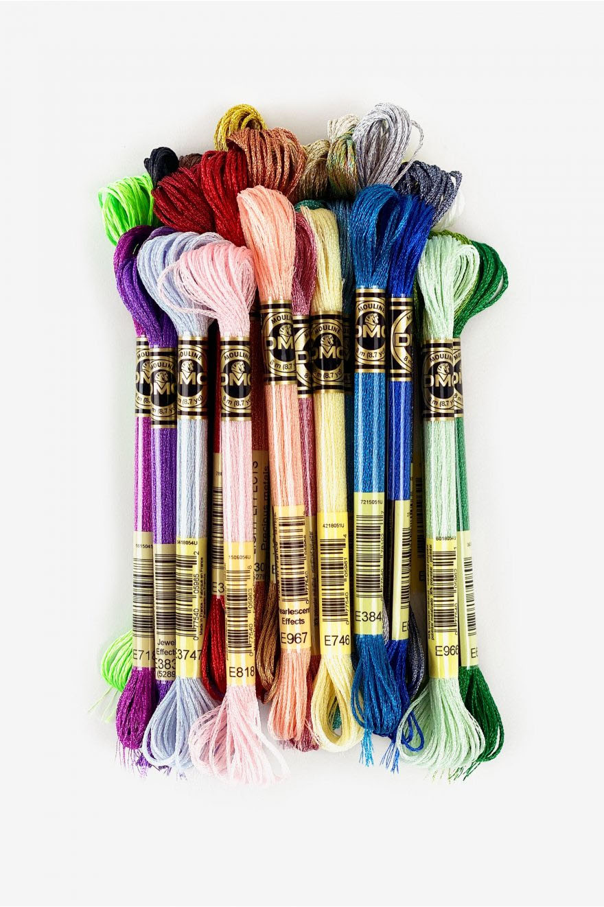 DMC Light Effects Thread | Clare Fashion & Fabrics