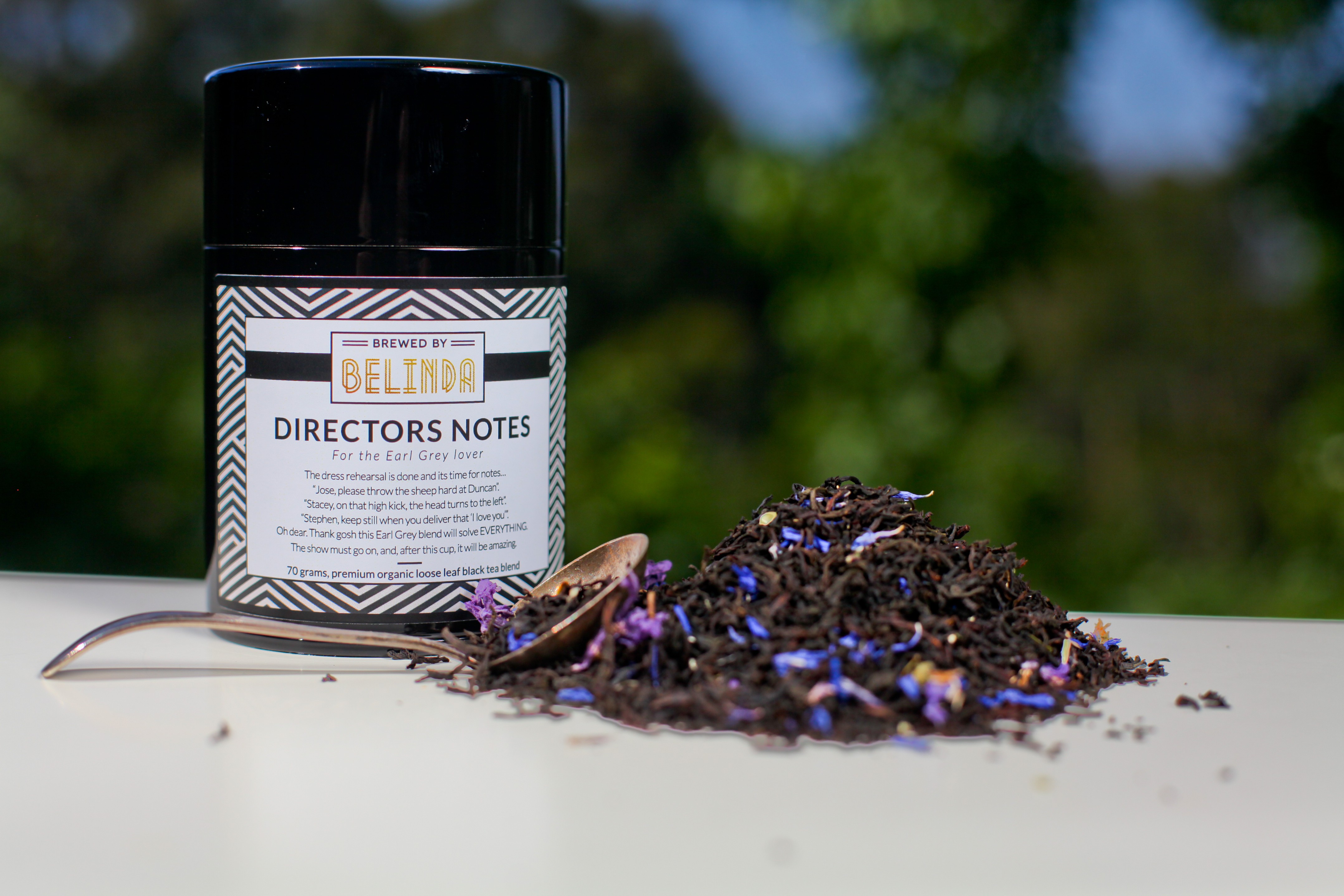 Director's Notes - Earl Grey Canister - 70g | Brewed By Belinda
