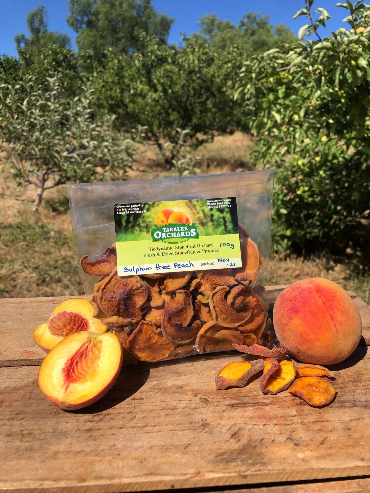 Organic Dried Peaches | Taralee Orchards