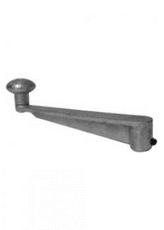 Heavy Duty Extra long handle for Jockey wheel Roll pin type | All ...