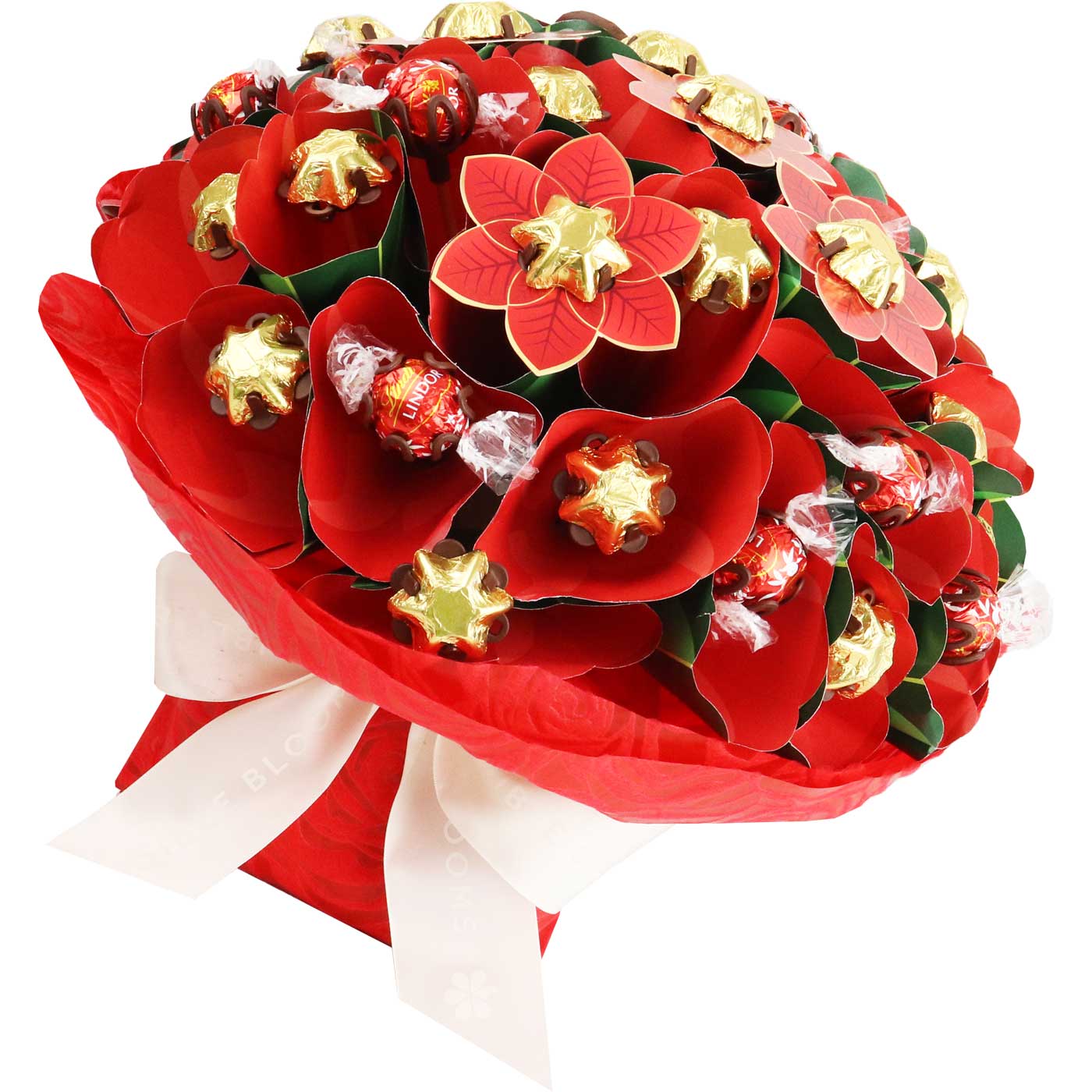 Poinsettia Bouquet Deluxe | Edible Blooms