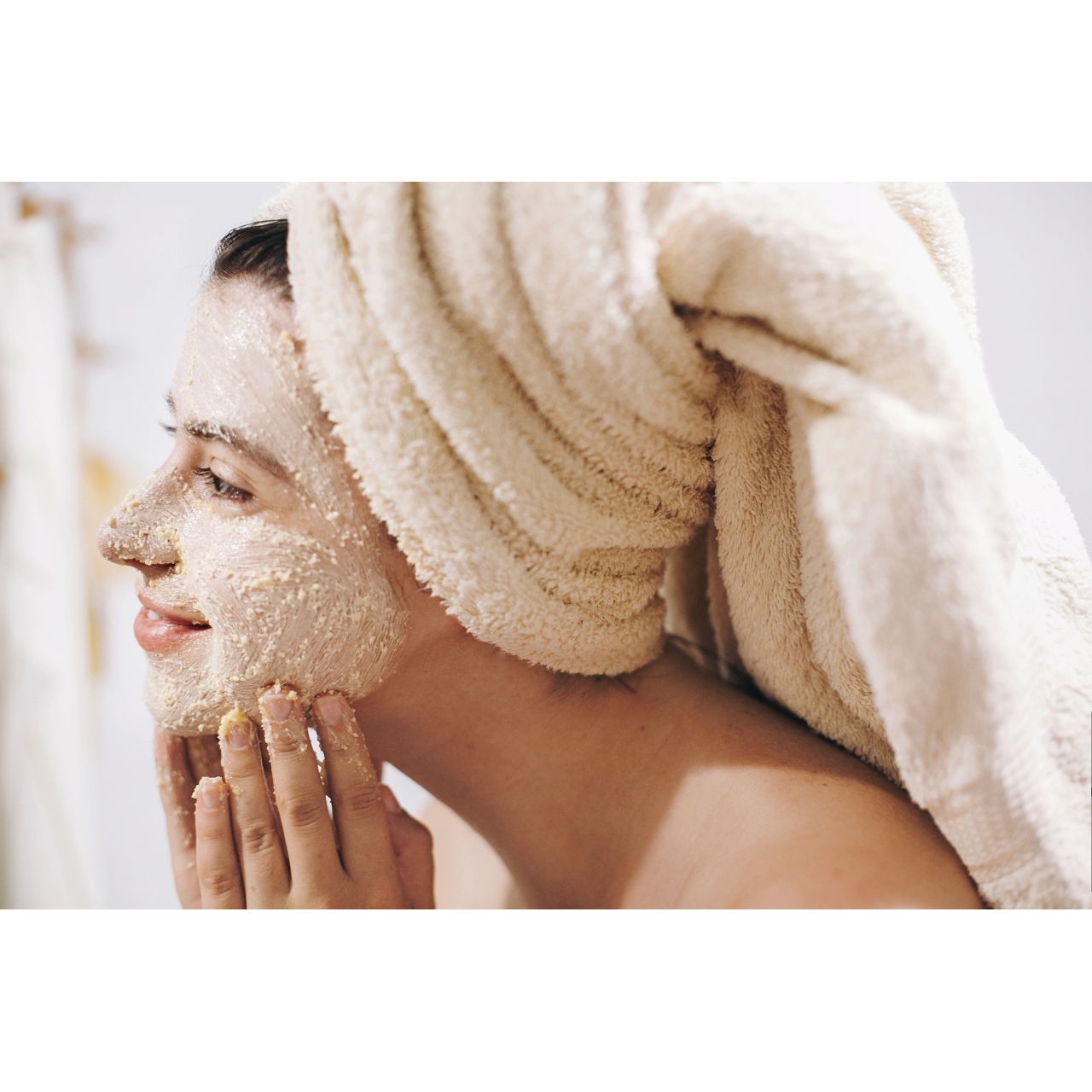 Reducing Your Footprint I Pink Beauty Face Mask