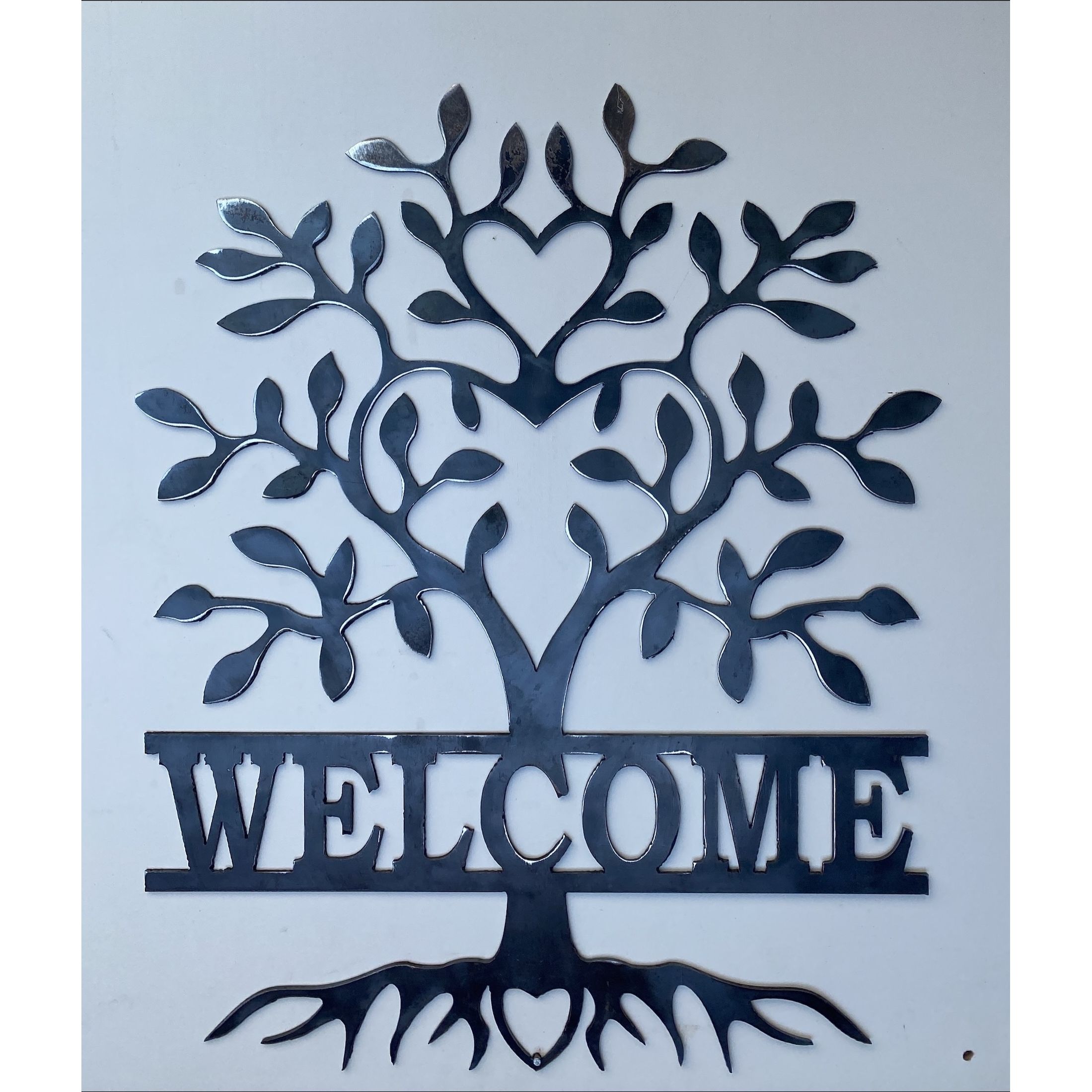 Tree of Life Welcome Sign 500 x 370mm 2mm Mild Steel | Strathalbyn H ...