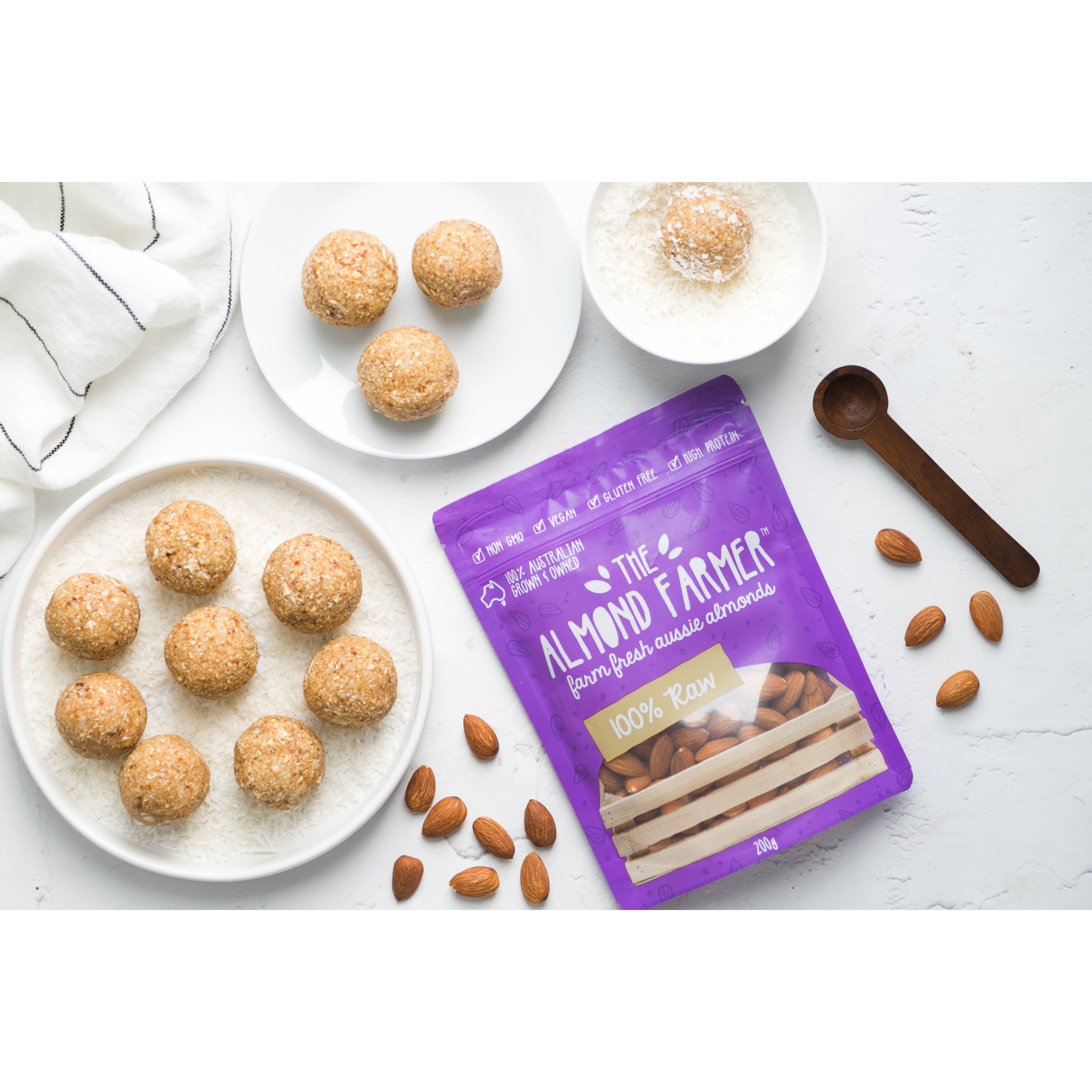 Raw Almonds 400g | The Almond Farmer