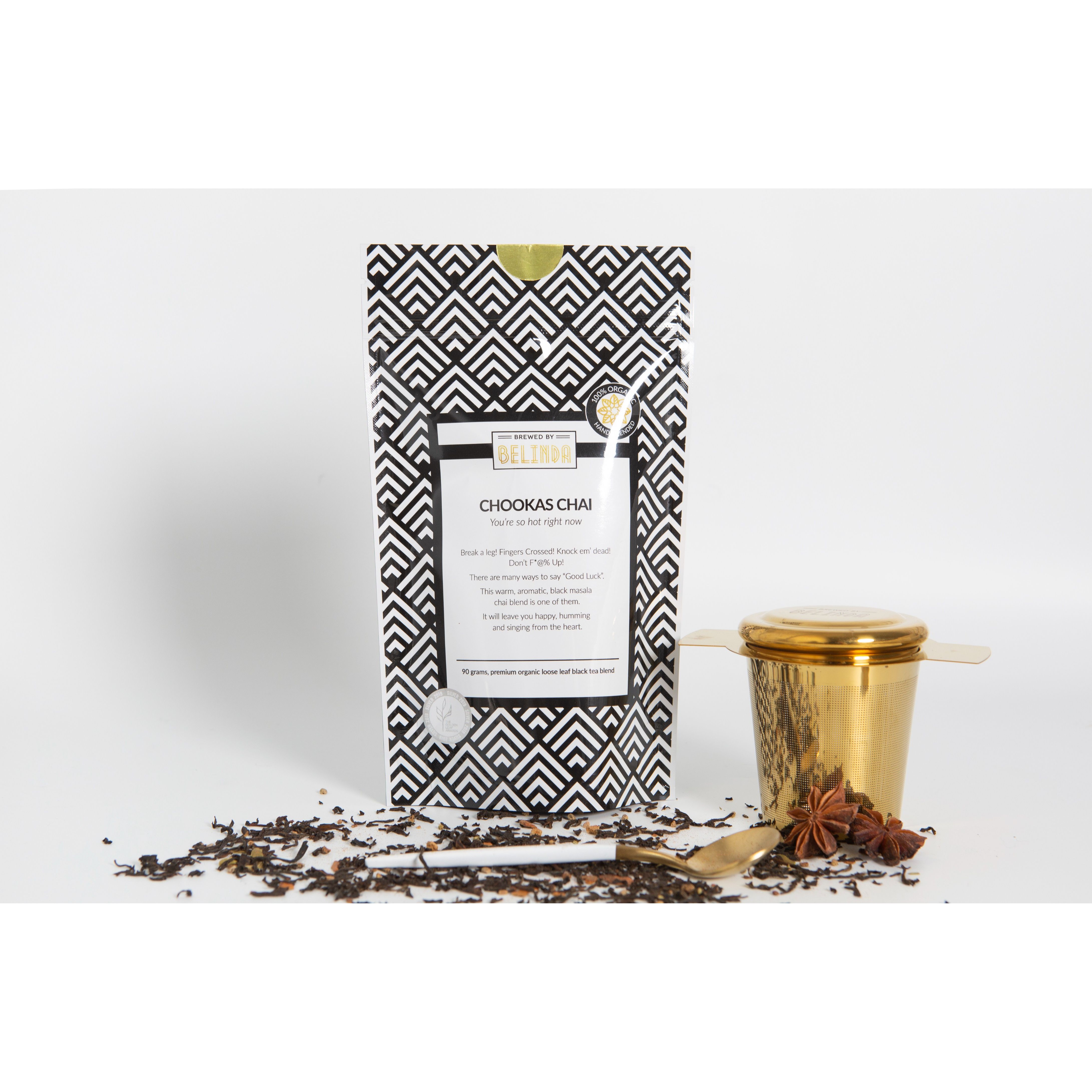 Chookas Chai - Masala Chai Pouch - 90g | Brewed By Belinda